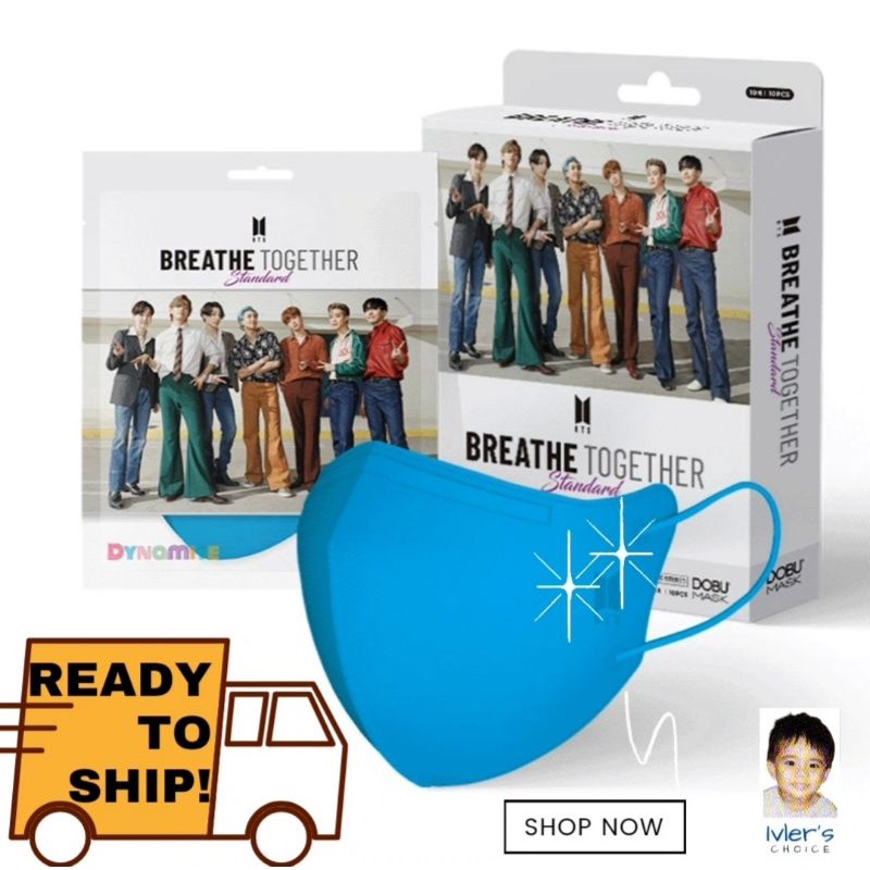 BTS Breathe Together Mask | BTS Mask | BTS DOBU Mask (Made in Korea) | Shopee Philippines
