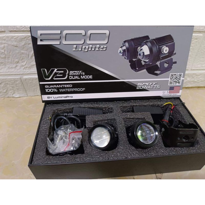 Lumina v3 Mini Driving Lights by Lumina Pro with Bracket | Shopee ...