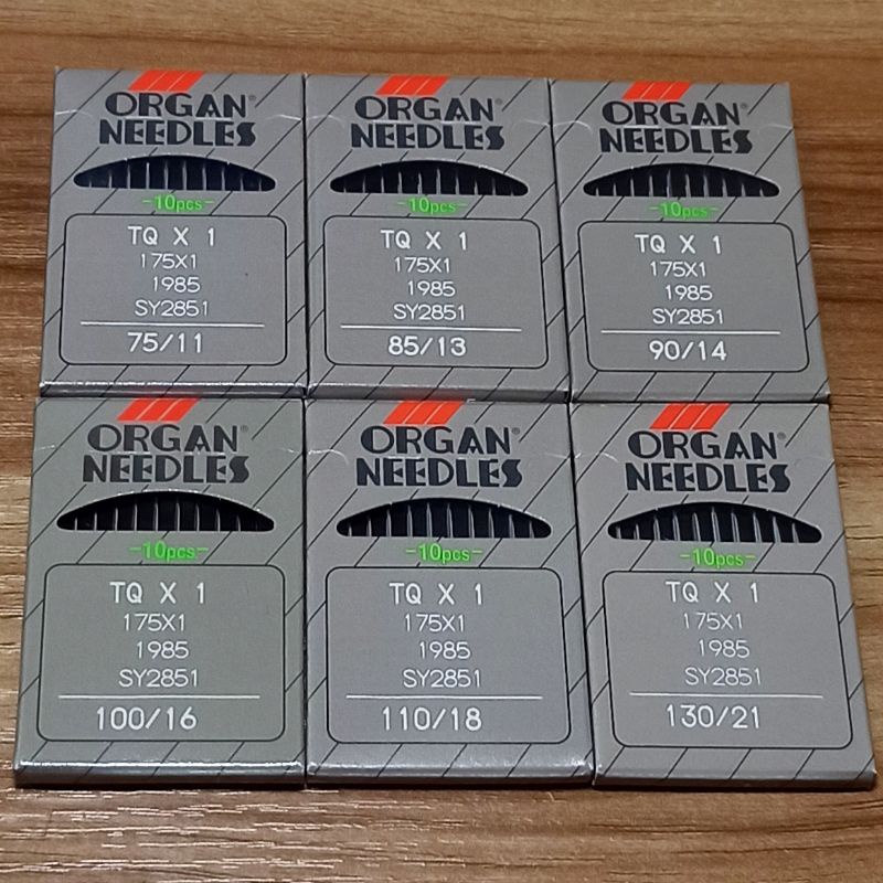 MESIN Tqx1 Organ Needles Original Sewing Machine Needles Attach Buttons ...