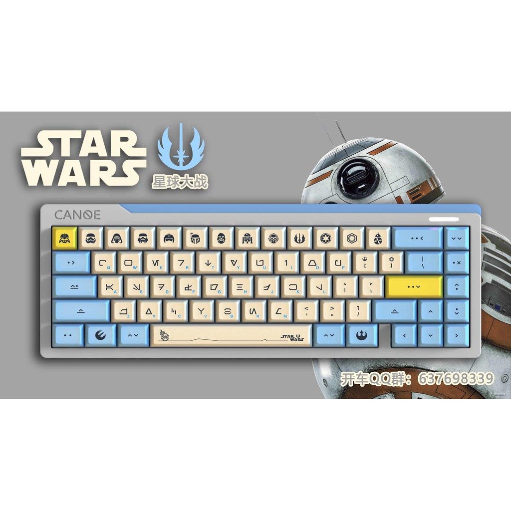 PBT 1 set DSA Dye Sublimation PBT Mechanical Keyboard Key Caps Godspeed ...