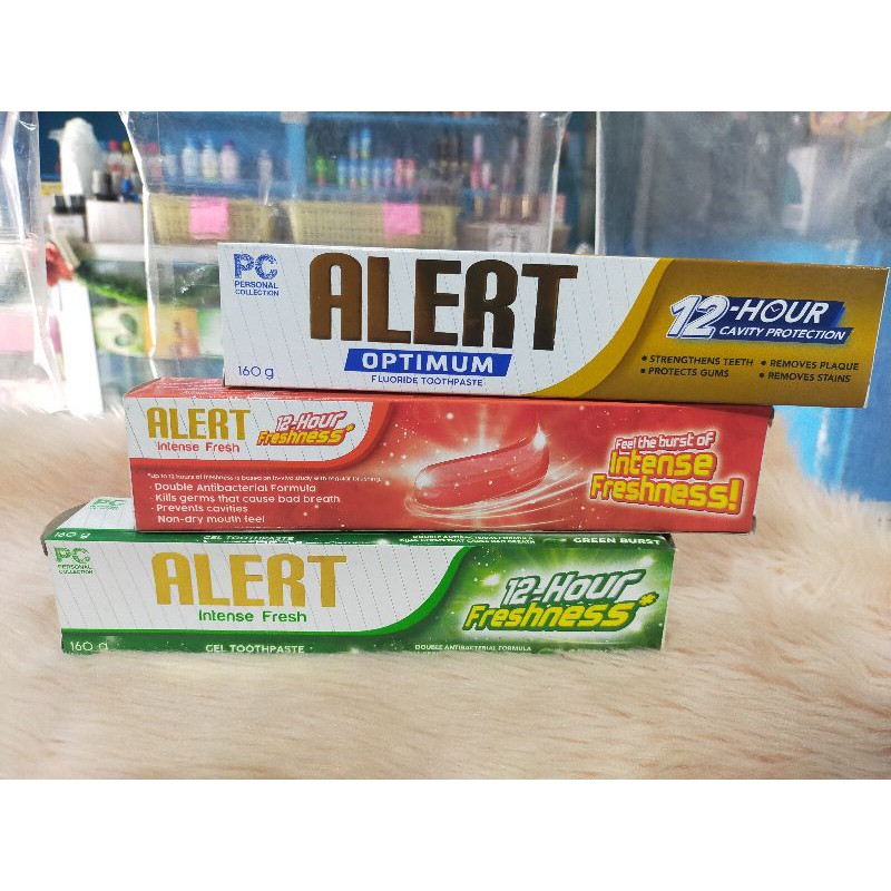 ALERT INTENSE FRESH GEL TOOTHPASTE (160g) | Shopee Philippines
