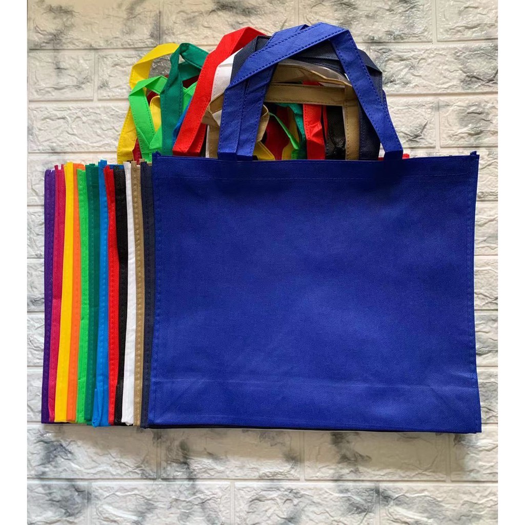 Eco Bag Horizontal Shoulder Tote Bag Non-woven Shopping Storage bag ...