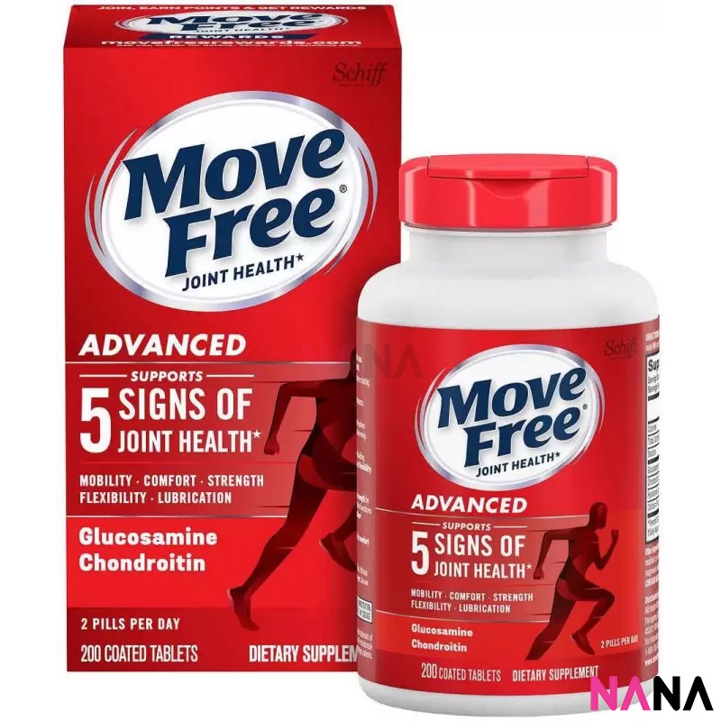 Schiff Move Free Advanced Joint Health Supplement with Glucosamine and ...