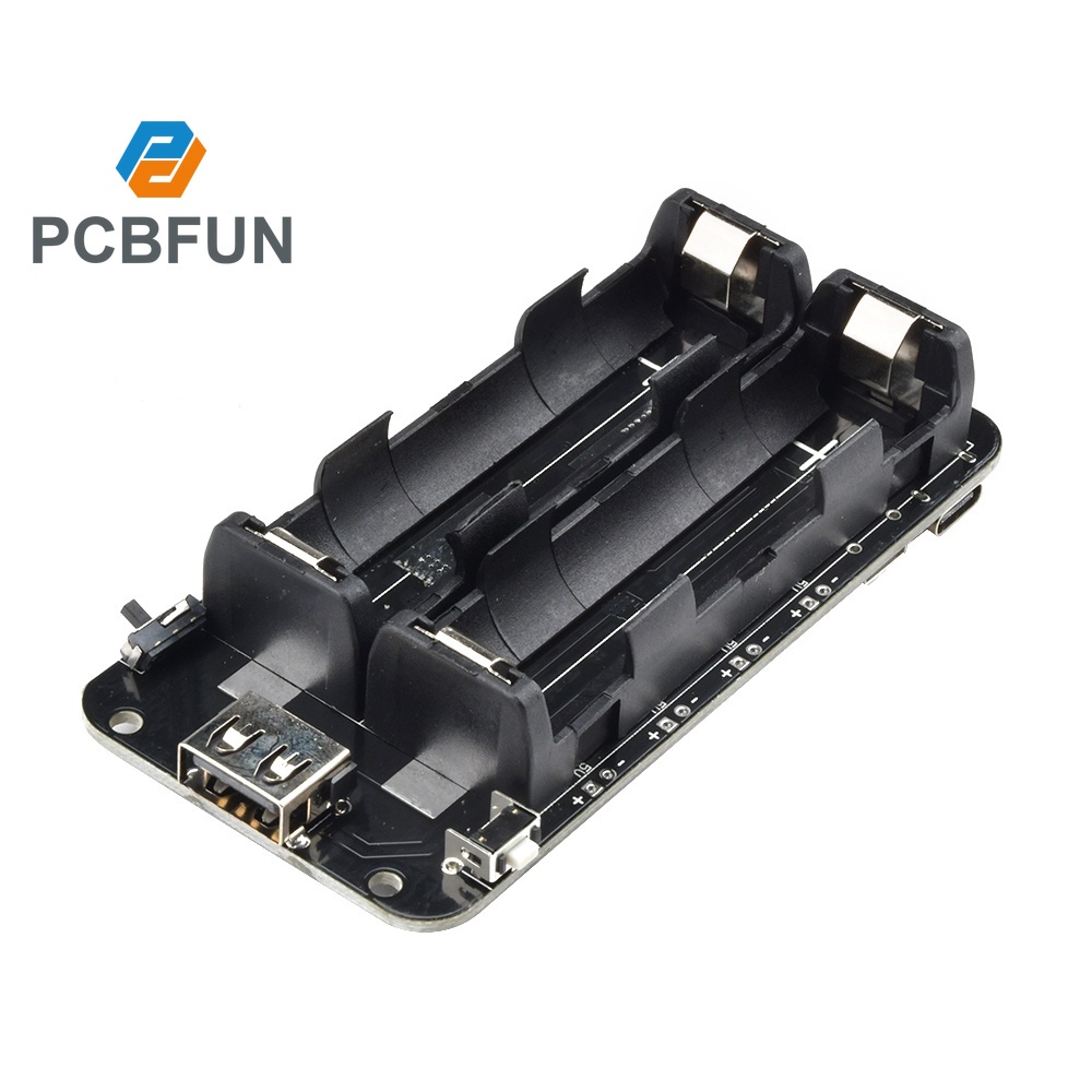 Pcbfun 5V 3A 3V 1A 18650 Battery Shield V8 Mobile Power Bank Extension Board Module For Arduino ...
