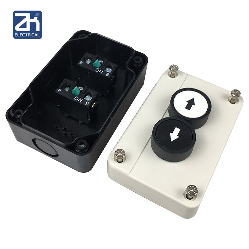 220V 5A New Push Button Control Station Mayitr Arrows Type Hoist Roller ...