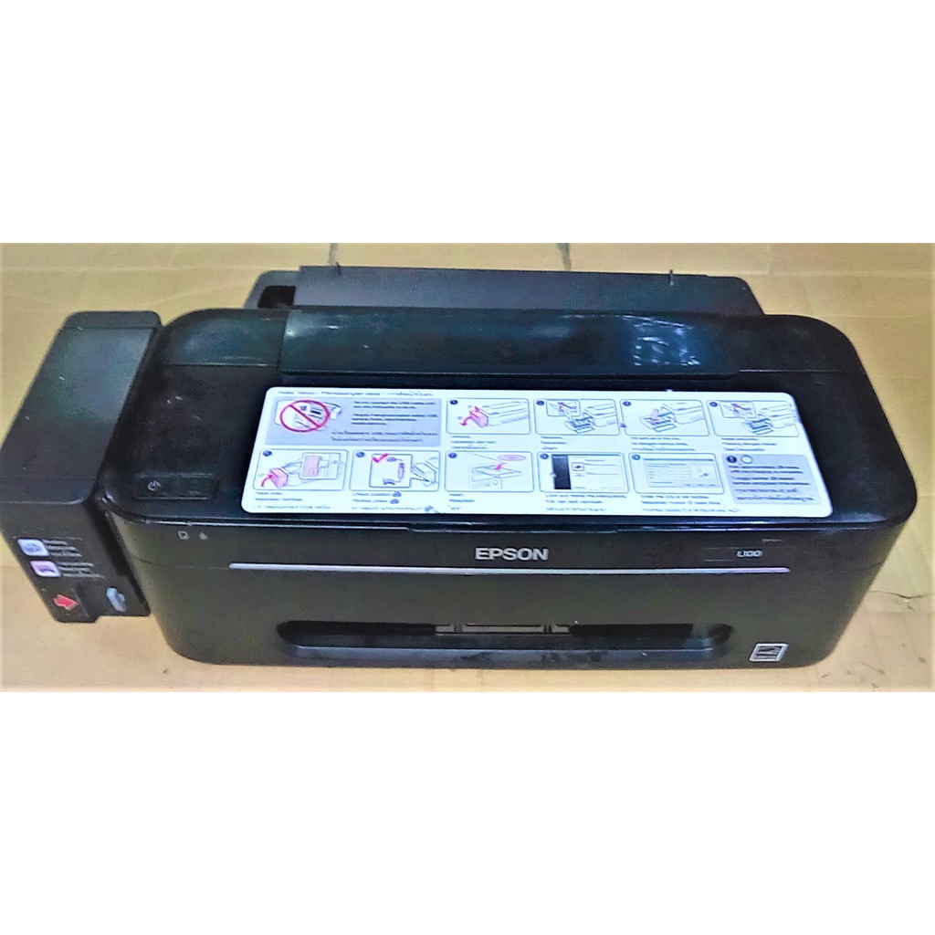 Epson L100 Ink Tank Printer Used/2ndHand No PrinterHead | Shopee ...