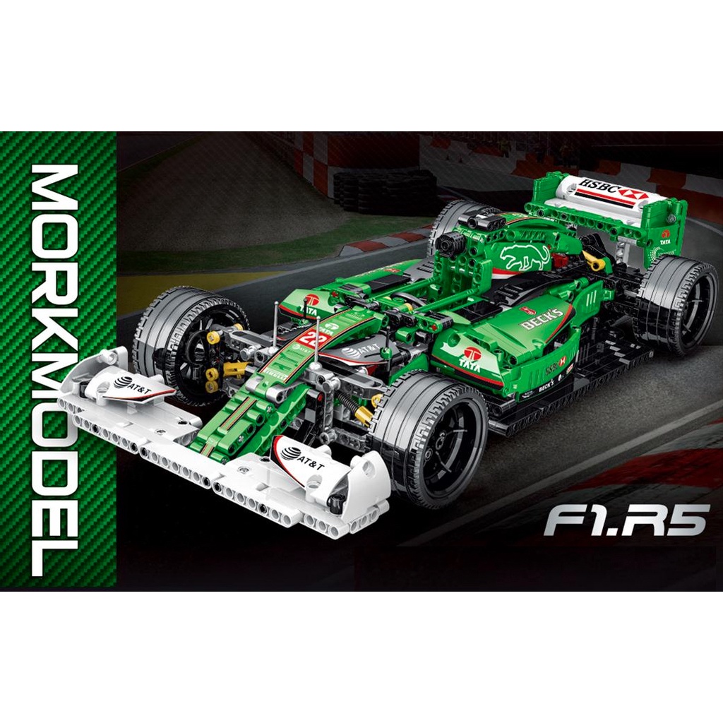 Mybrickstore 1099PCS Technic Static Version F1 R5 Formula One Racing ...