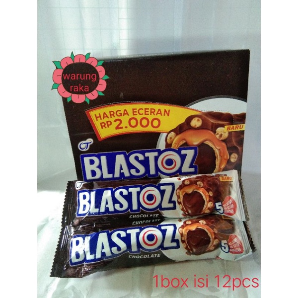 Blastoz chocolate/ 1 box contains 12 pieces X 24 grams | Shopee Philippines