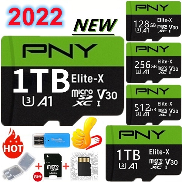 2022NEW high speed 1TB 512GB 2TB card+ USB drive Micro SD Micro SDHC ...