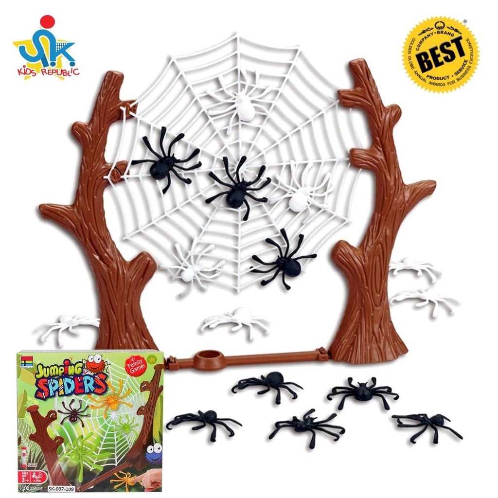 Jumping Spiders Kids Friends and Family Game for 2-4 Players | Shopee ...