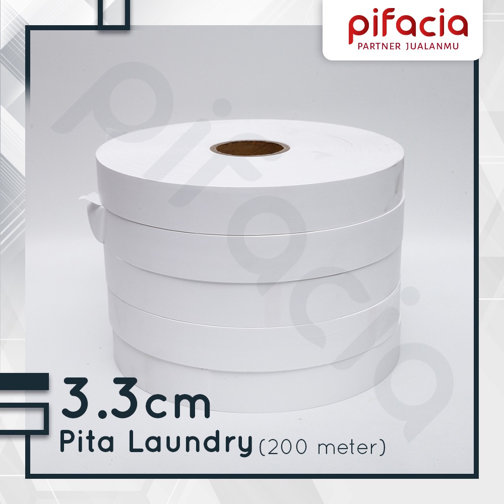 Laundry Label Ribbon/Taffeta Label Marker Roll Paper Cloth 33 mm 200 ...