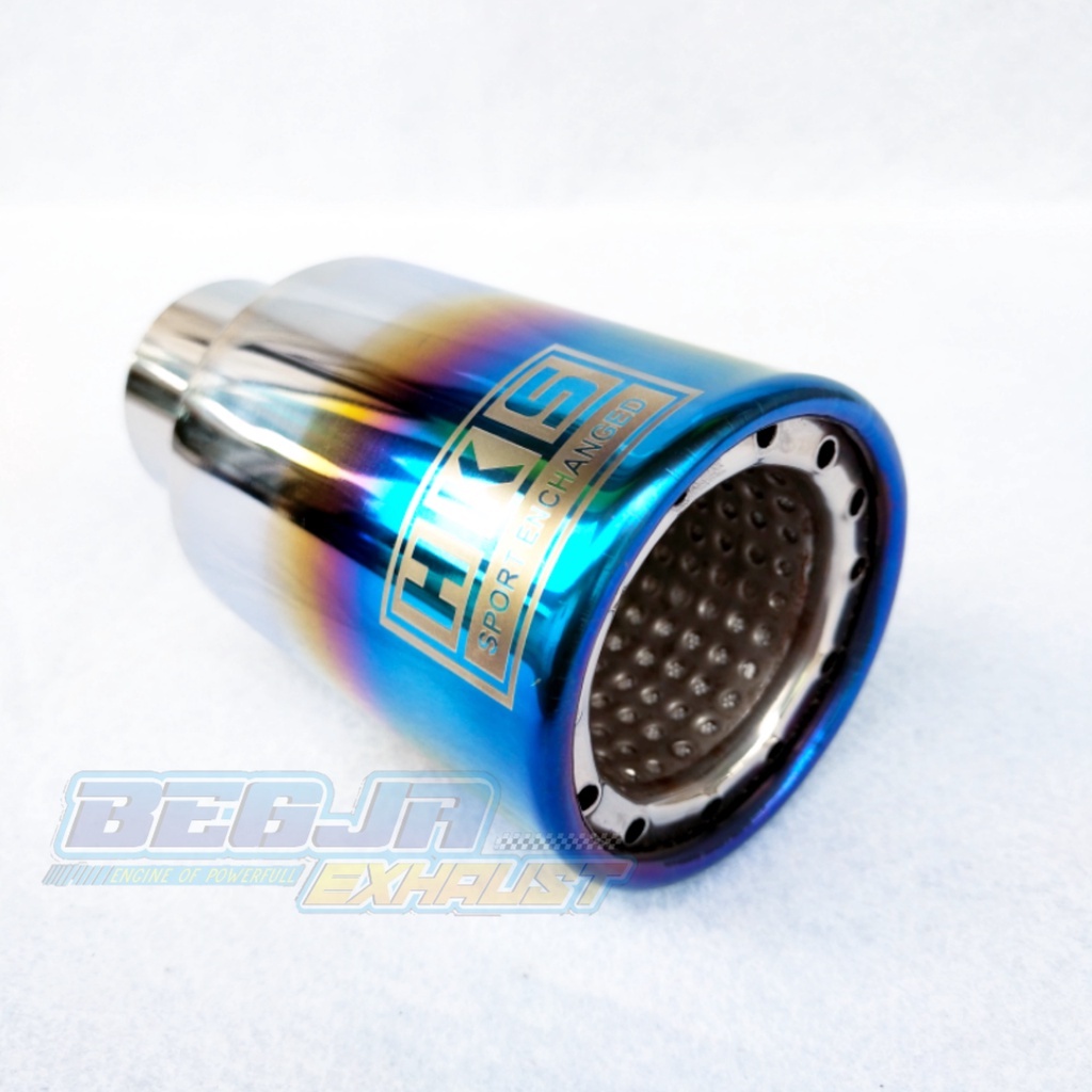 Hks BLUE FIRE Car Exhaust tailpipe Variation Of UNIVERSAL Car Exhaust Ends | Shopee Philippines