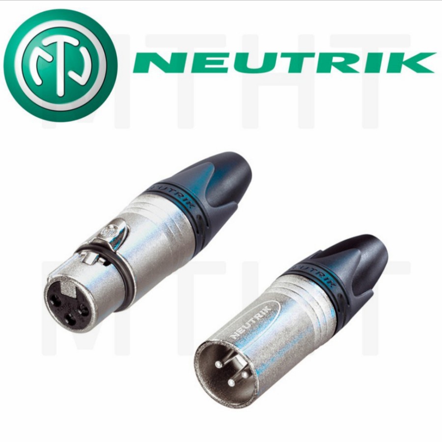 Canon xlr male jack connector female & akai neutrik/ | Shopee Philippines