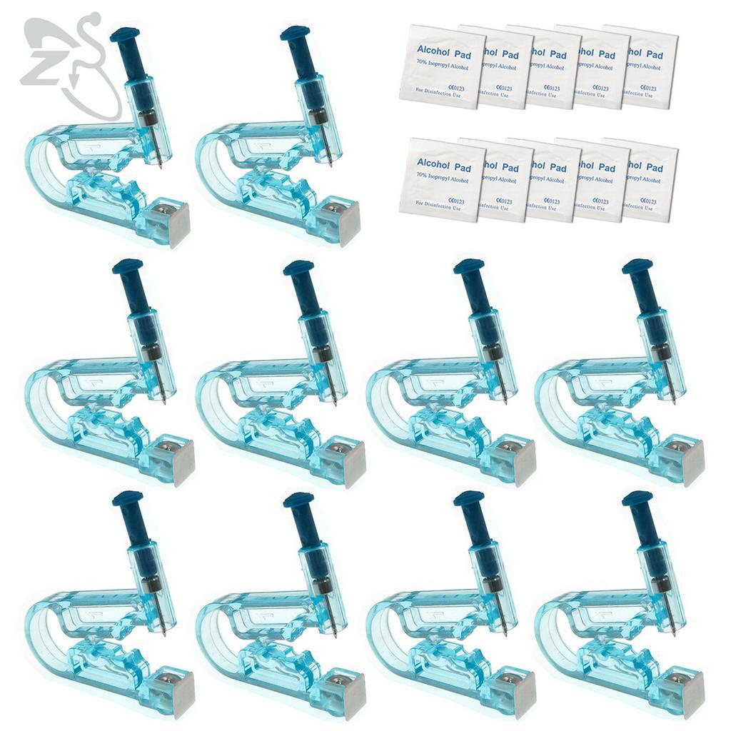 1 Set Disposable Sterile Ear Piercings Kit Ear Helix Tragus Cartilage ...