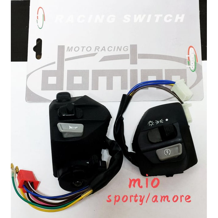Yamaha Mio SPORTY/AMORE Handle Switch set LEFT & RIGHT LEGIT DOMINO ...