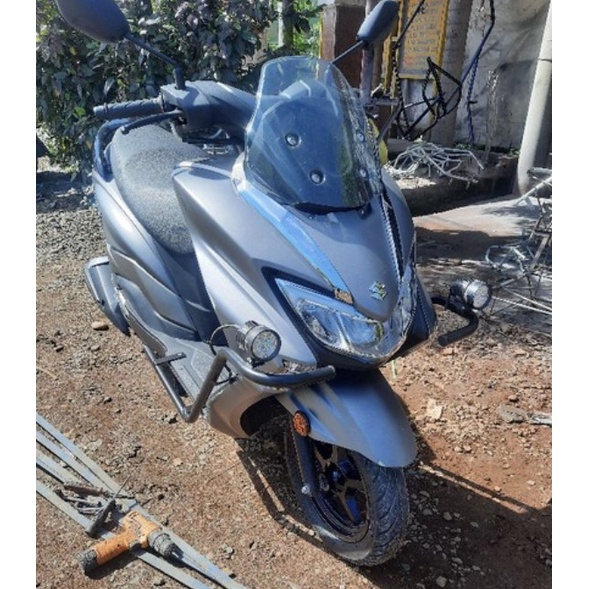 SUZUKI BURGMAN STREET 125 / EX - Small Crash Guard Heavy Duty | Shopee ...