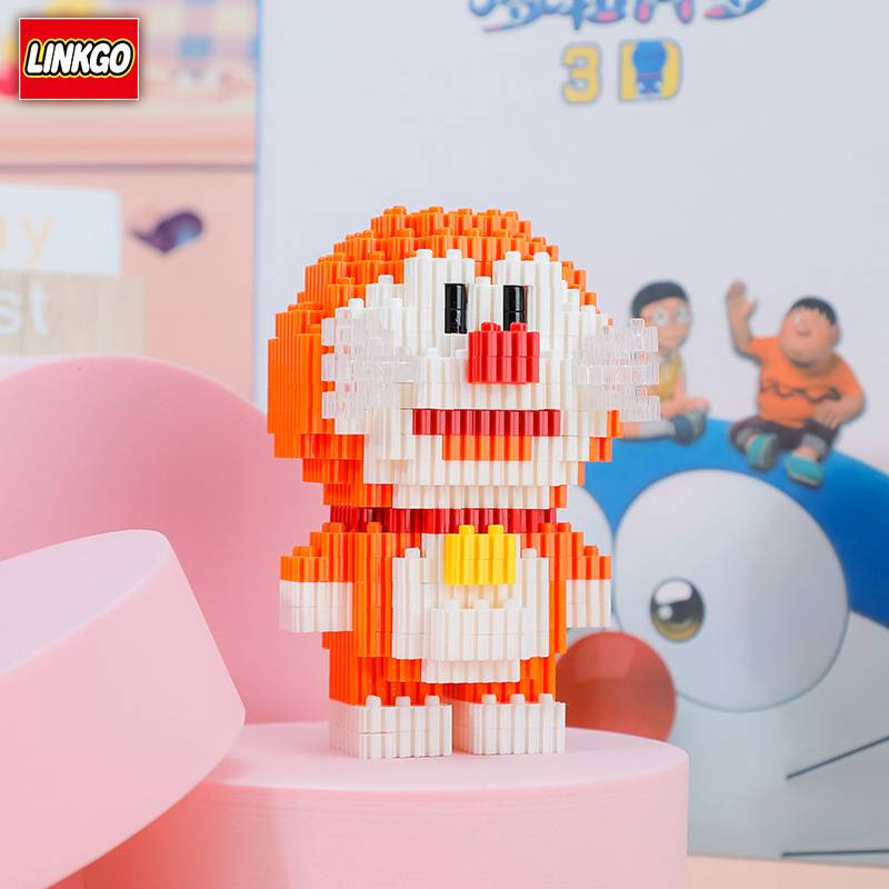 【LEJUBLOCK】Doraemon building blocks Nobita Nobi nano block toys for ...