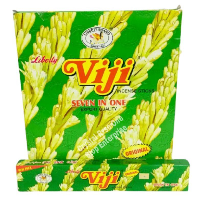 Viji Liberty Agarbathi Insence Stick 7 In 1 (12 Packs×35 Sticks In Each ...