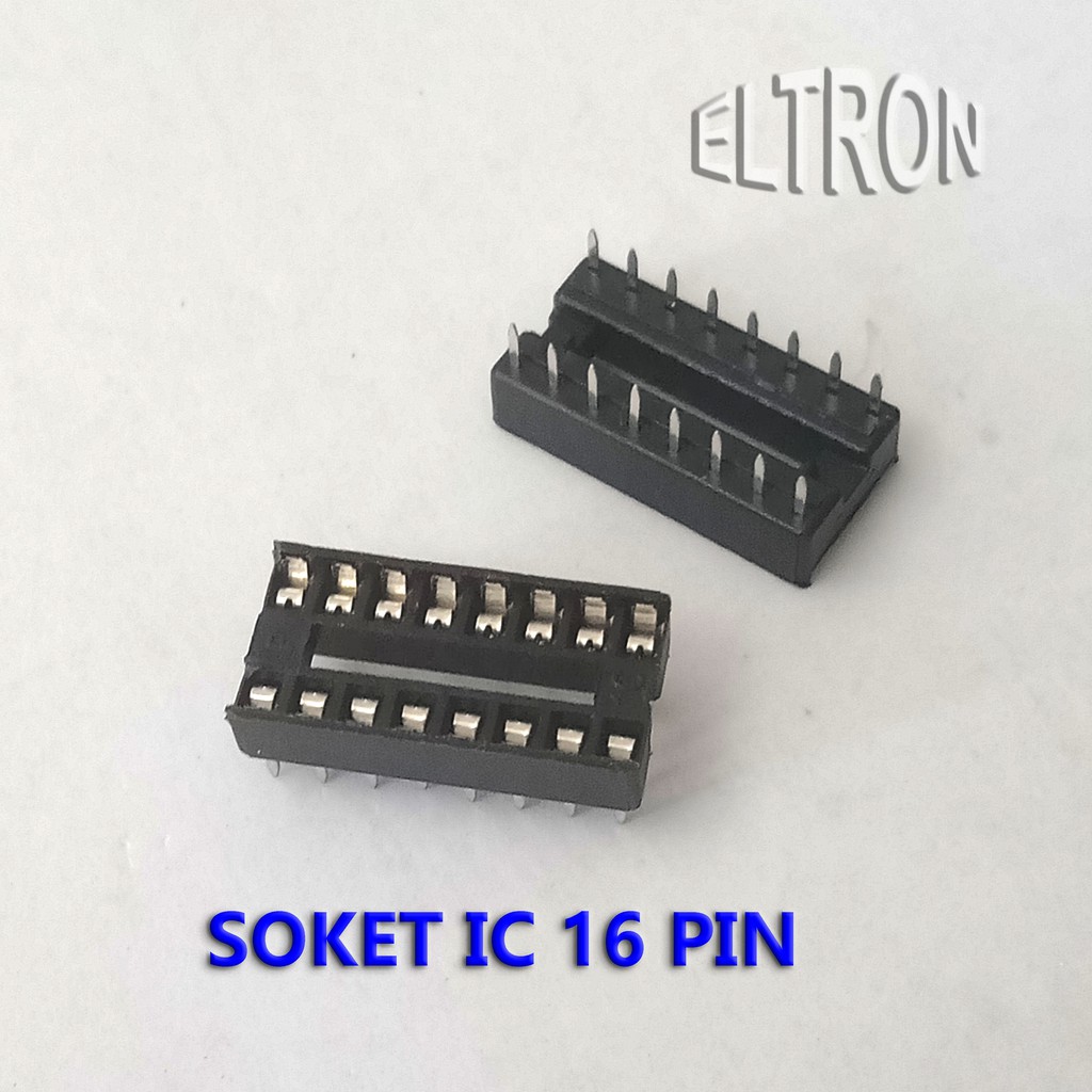 2X8 PIN IC Socket 16 PIN IC Socket | Shopee Philippines
