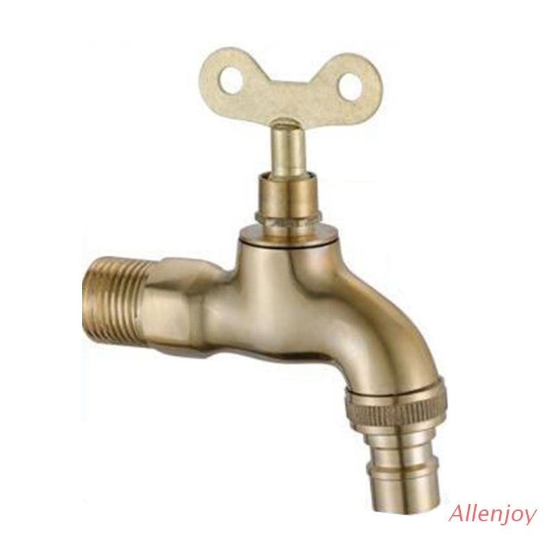 JOY Anti-theft Faucet Water Tap with Lock Key Brass Body Single Hole ...