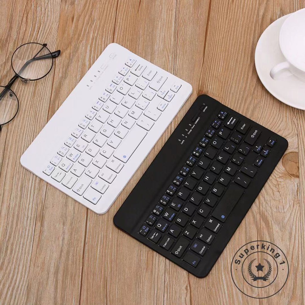 Rechargeable Slim portable mini wireless Bluetooth keyboard for Tablet ...