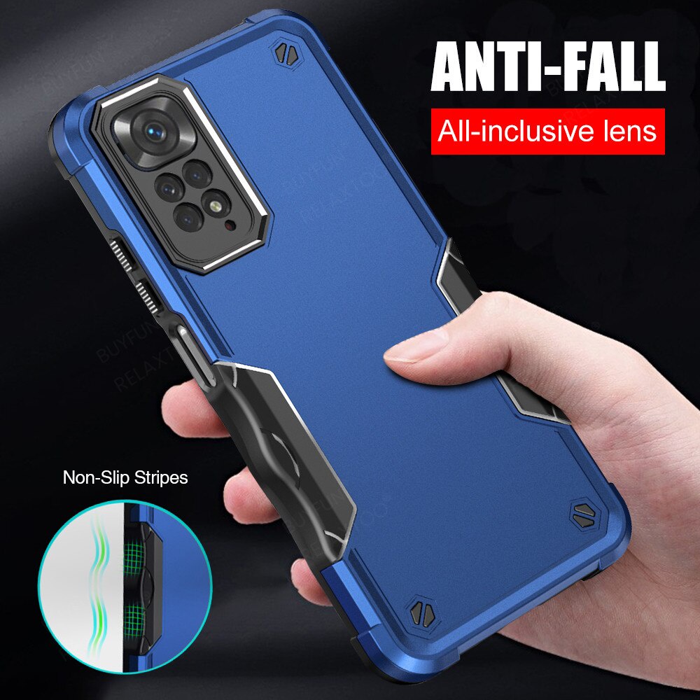 For Xiaomi Redmi Note 11 Pro Case Military Grade Hard Armor Cover ...