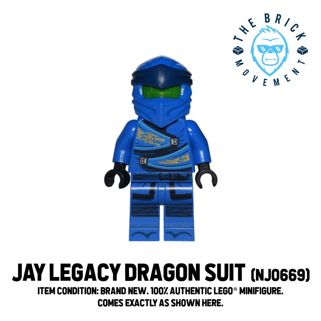 LEGO® NINJAGO Jay Legacy Dragon Suit Minifigure | Shopee Philippines
