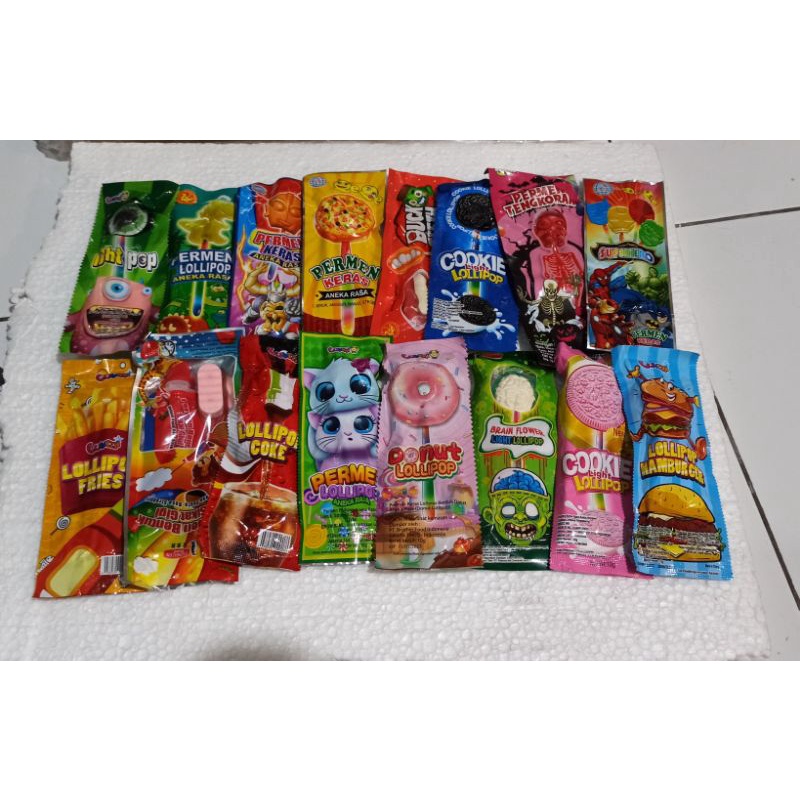 Lollipop Light Candy Assorted Characters/Lollipop Candy Assorted ...