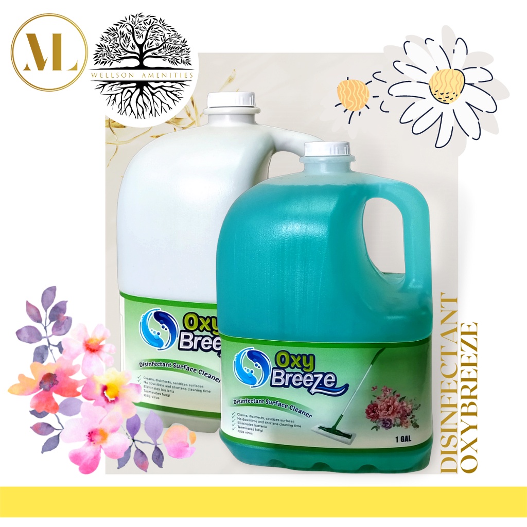 OxyBreeze Disinfectant Surface Cleaner 1 Gallon | Antiseptic | Sanitary ...