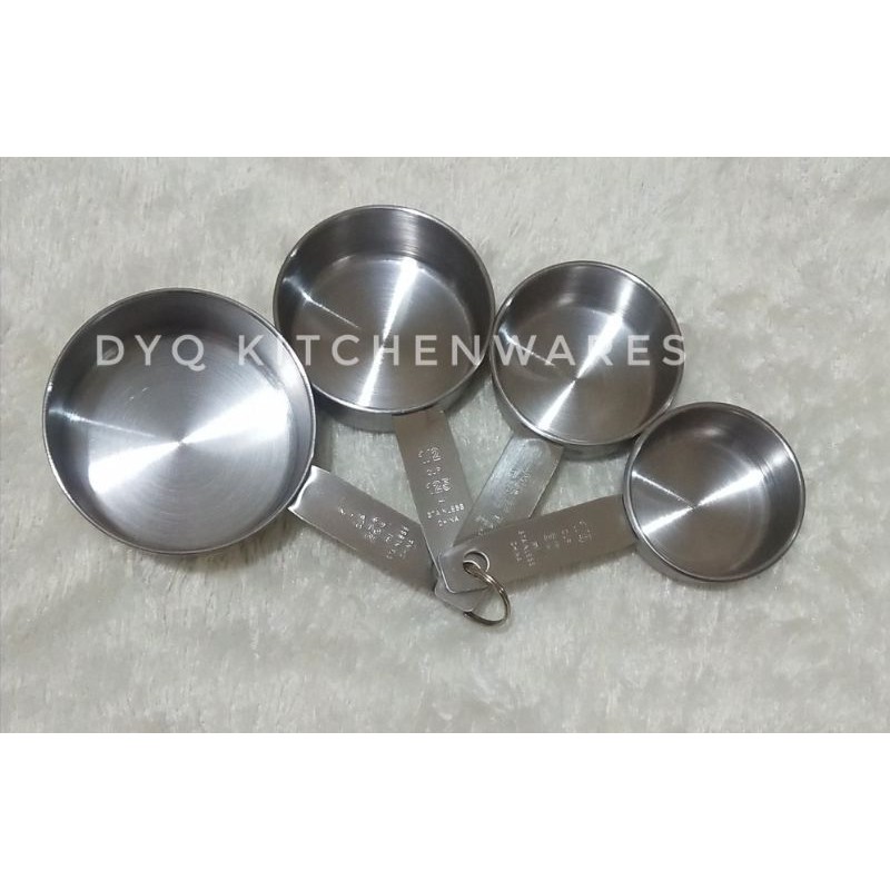 4pcs. High Quality Stainless Steel Measuring Cups | Shopee Philippines