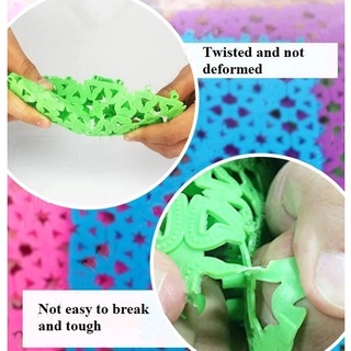 Dog cage mat Cat cage Pad Pet Multifunctional Splicing Plastic Mat Mesh ...