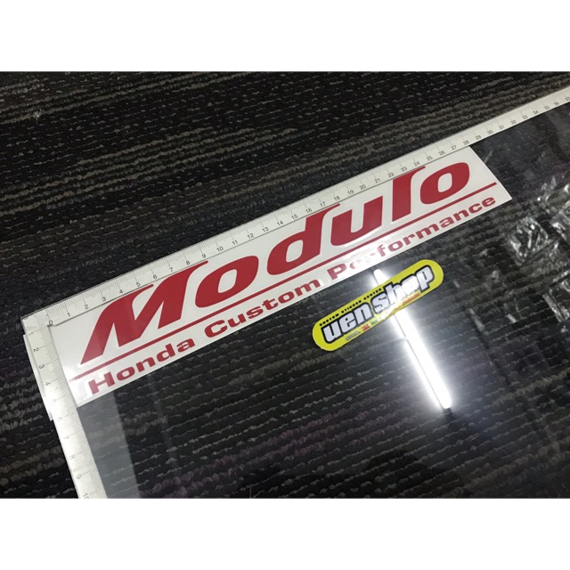 STICKER TULISAN MODULO HONDA | Shopee Philippines