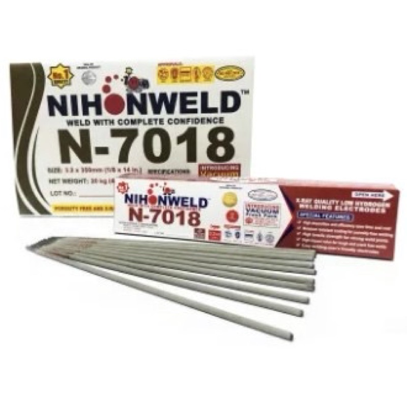 Nihonweld Original Welding Rod N-7018 3.2mm/(1/8) sold per (5kg ...