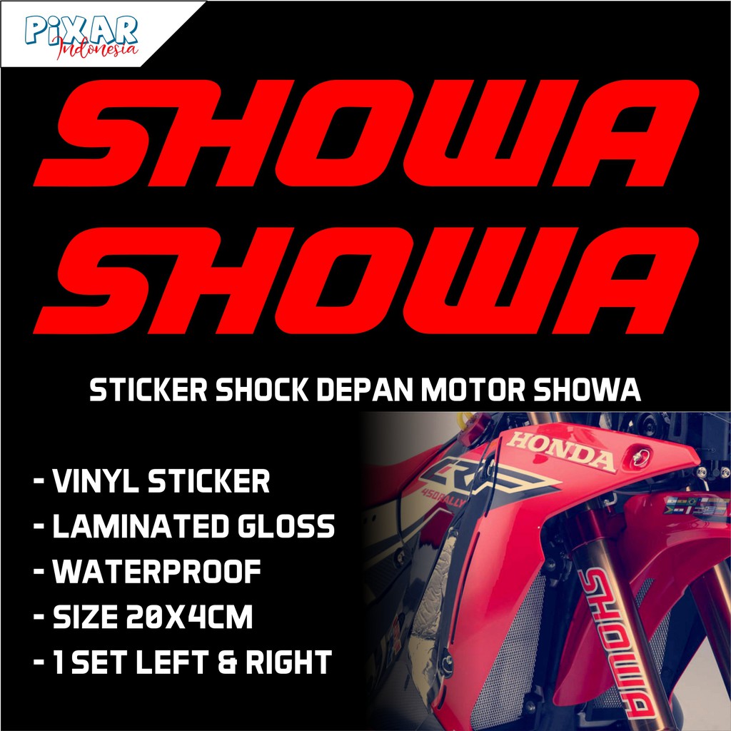 Sticker SHOCK USD Front USD Motorcycle SHOWA CRF KLX YZ KTM | Shopee ...