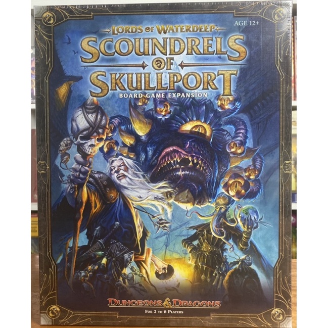 Lords of Waterdeep: Scoundrels of Skullport Authentic Board Game ...