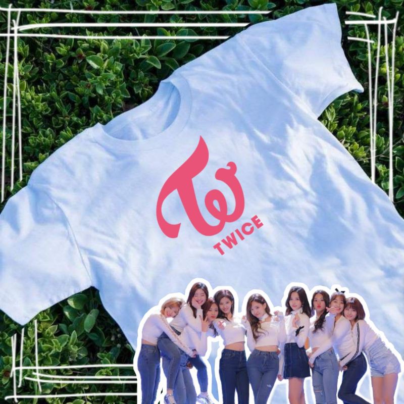 TWICE LOGO SHIRT - KPOP Girl Group | Shopee Philippines