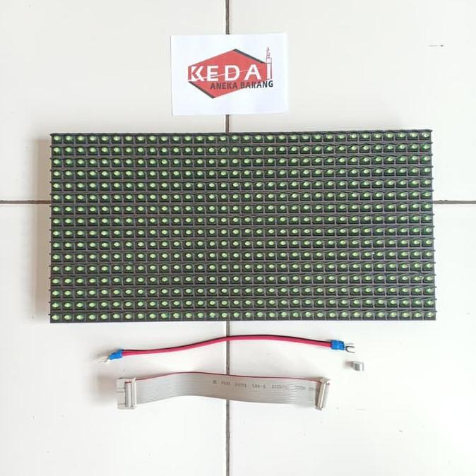 Panel Module LED P10 Running Text DIP Yellow Outdoor | Shopee Philippines