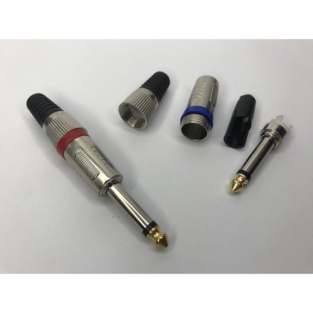 PL55 MONO MICROPHONE PLUG 6.5mm AUDIO PLUG CONNECTOR, BEST FOR ...