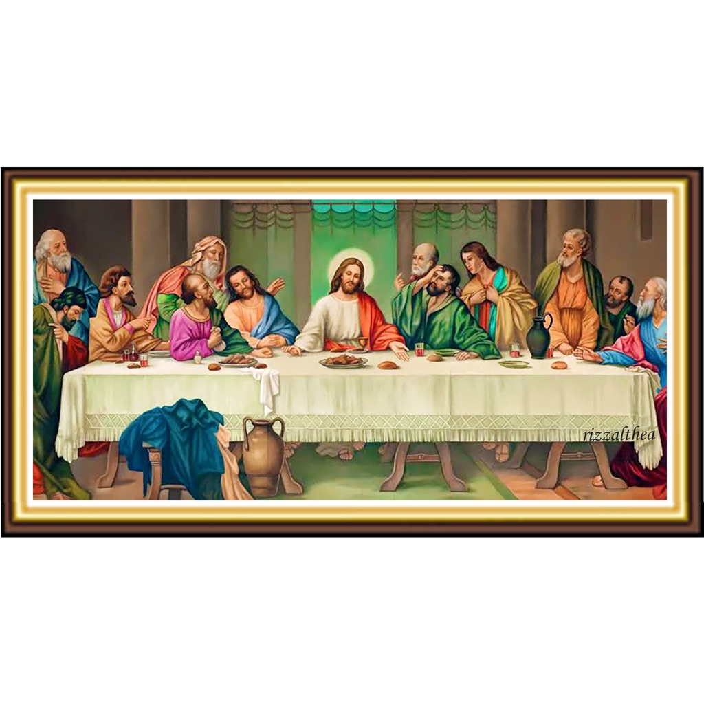 The Last Supper - LARGE Cross Stitch “PATTERN ONLY” | Shopee Philippines