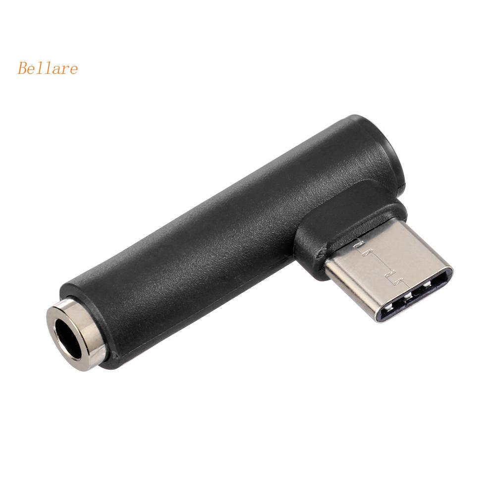 (bel-Ready)USB-C Headset Adapter 90 Degree Type-C to 3.5mm Audio ...