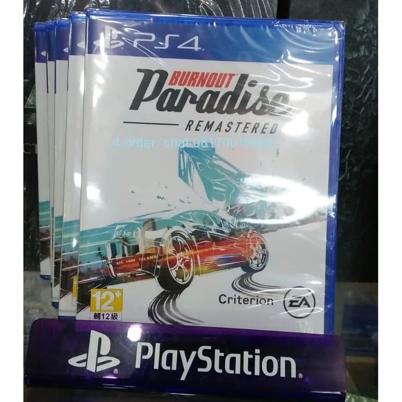 Burnout Paradise Remastered PS4 | Shopee Philippines