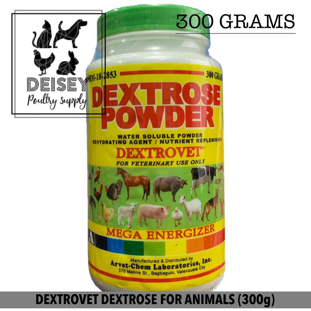 Dextrovet Dextrose for Animals (300 GRAMS) | Shopee Philippines
