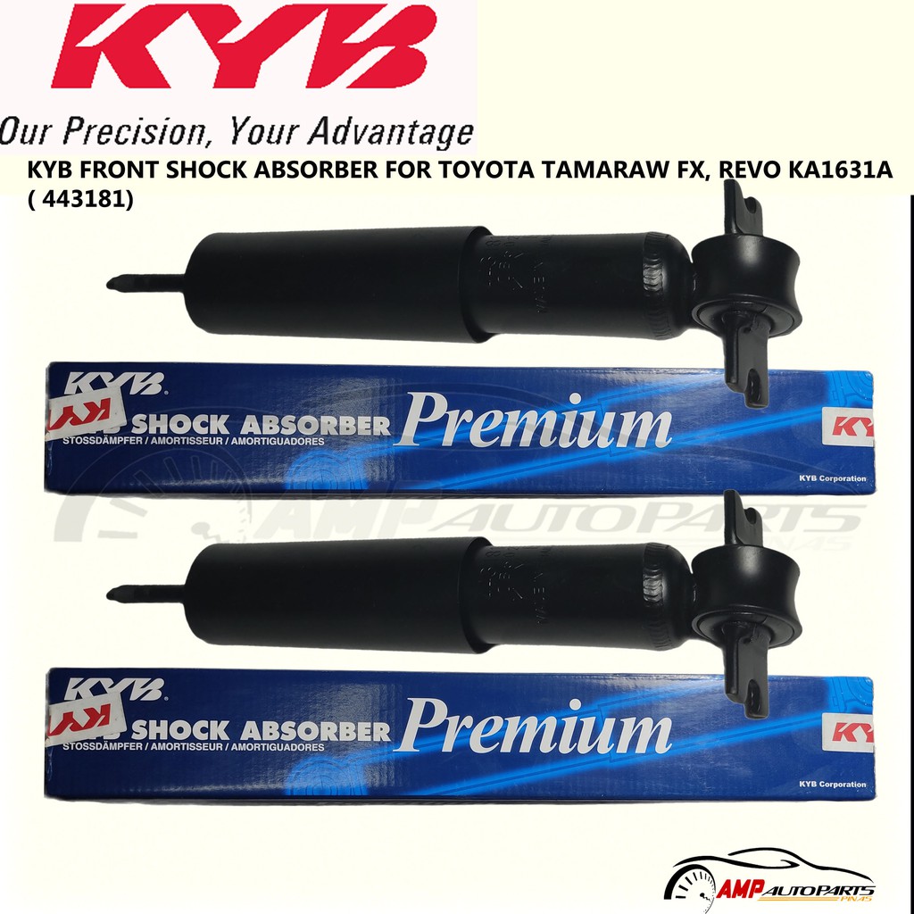 KYB FRONT SHOCK ABSORBER FOR TOYOTA TAMARAW FX, REVO KA1631A 1997-2005 ...