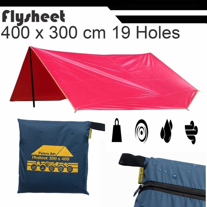 Flysheet Tent 3x4 19 Holes Trap Tent Outdoor Camping Latest Quality ...
