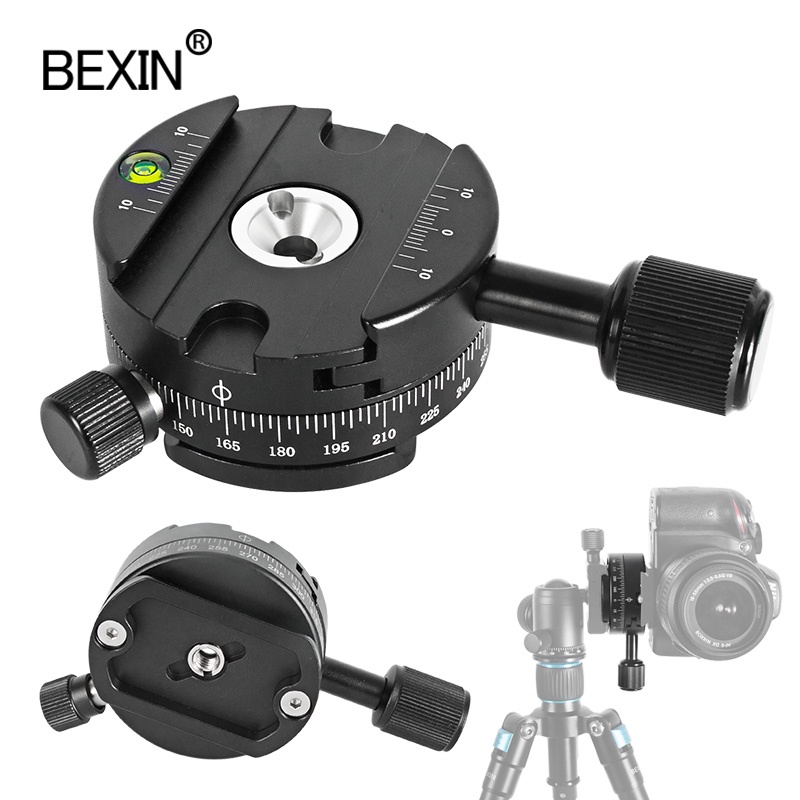 Camera Quick Release Clamp 360 Degree Rotate Mount Clamp Dslr Base ...