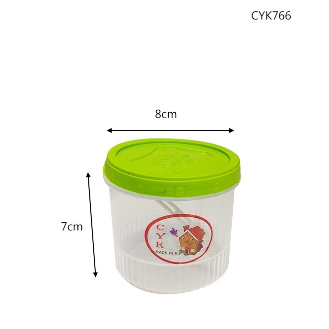 CYK765/766 Cannister Plastic Canister with Cap Container Food Jar ...