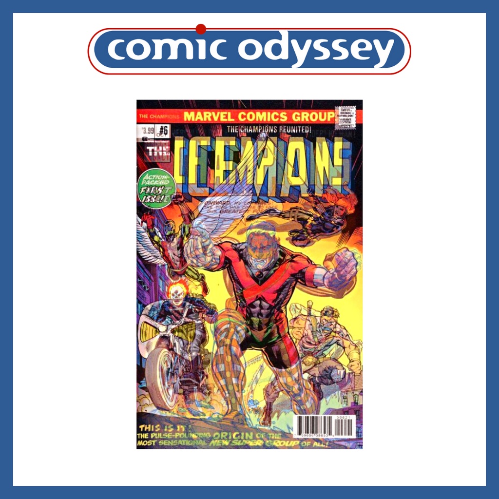 ICEMAN #6 (2017) Michael Ryan Lenticular Homage Variant Cover | Shopee Philippines