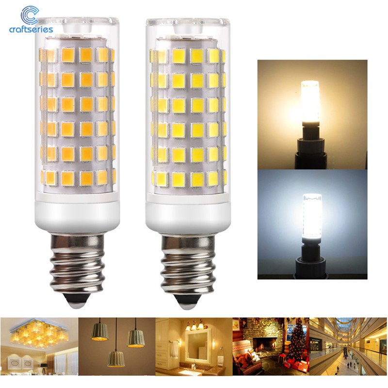 Dimmable Ceramic LED Light Bulb G9 E11 E12 E14 E17 BA15D 9W DC 110V 220V 2835 High Quality Light ...