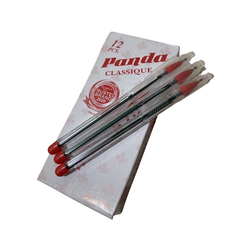 Ballpen Panda Classsique Ballpen Sold per Box (12pcs) l Original ...