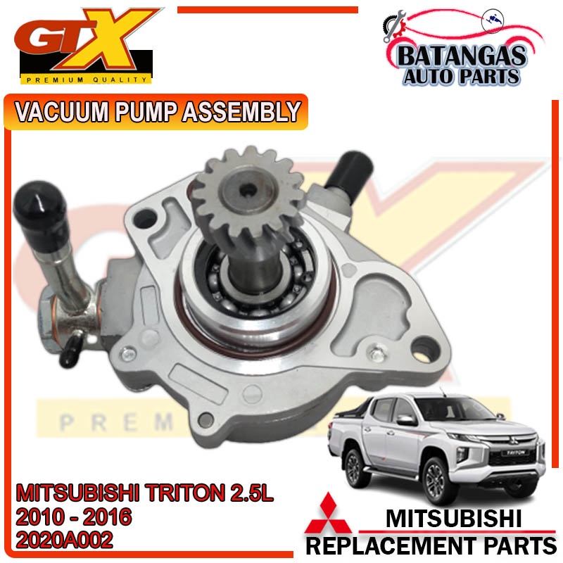 VACUUM PUMP ASSEMBLY Mitsubishi Triton 2.5L 2010-2016 GTX Part No ...